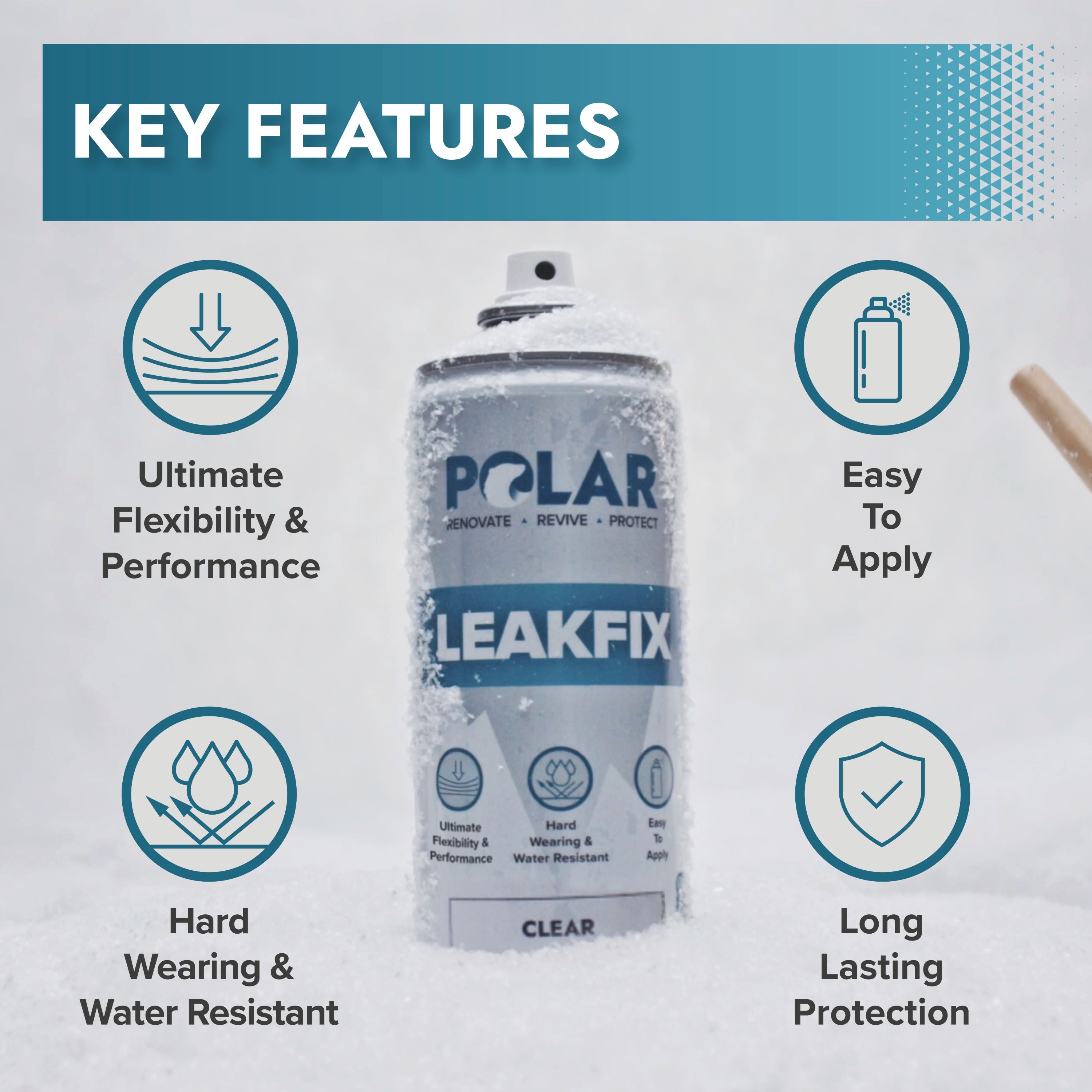 Polar Premium LeakFix Spray – Polar Coatings