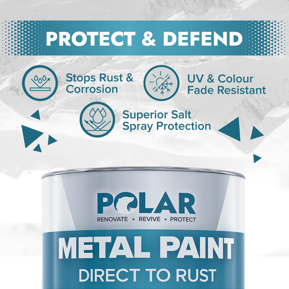 Polar Direct to Rust Metal Paint - Long-Lasting Protection – Polar ...