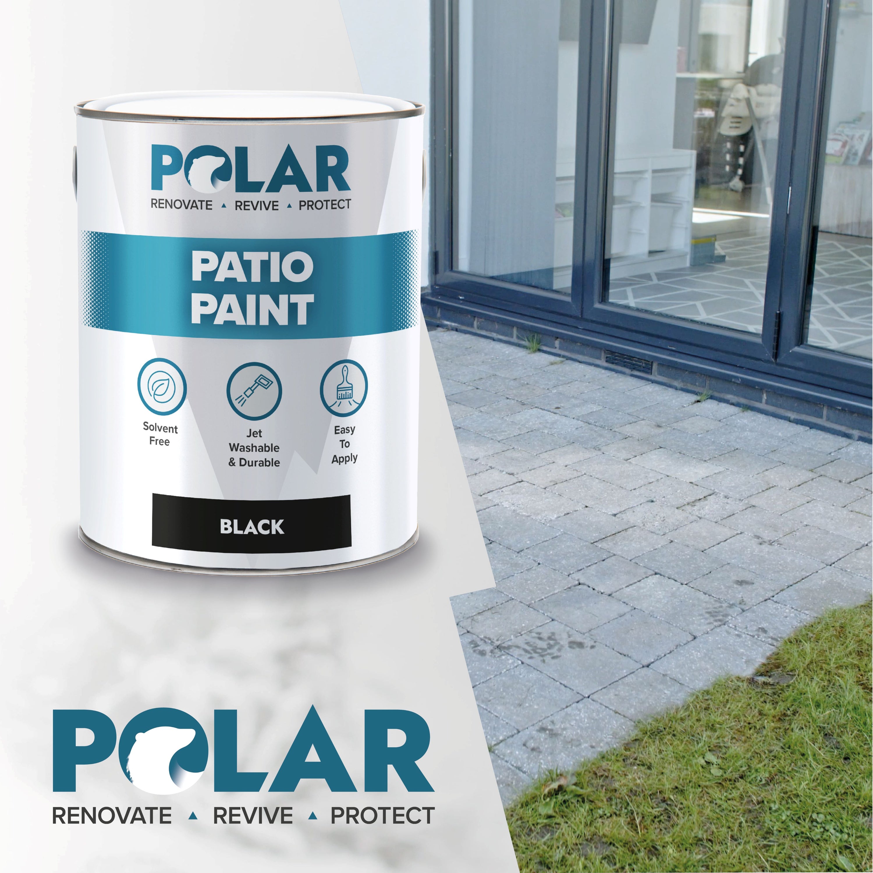 Patio Paints, Tile & Concrete Floor Patio Paint - Polar Coatings ...