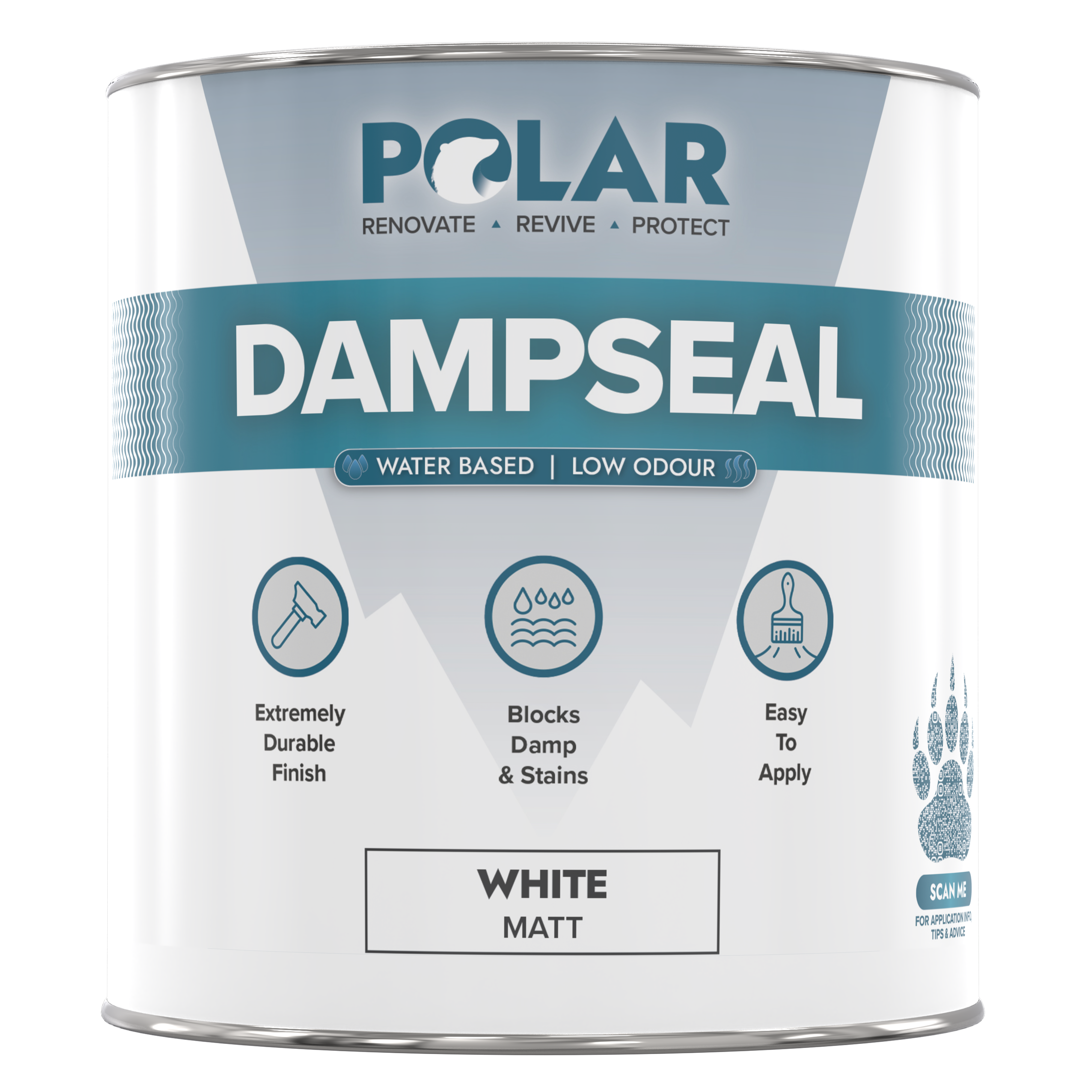 Polar Water-Based Damp Proof Paint - Seals Damp Walls – Polar ...